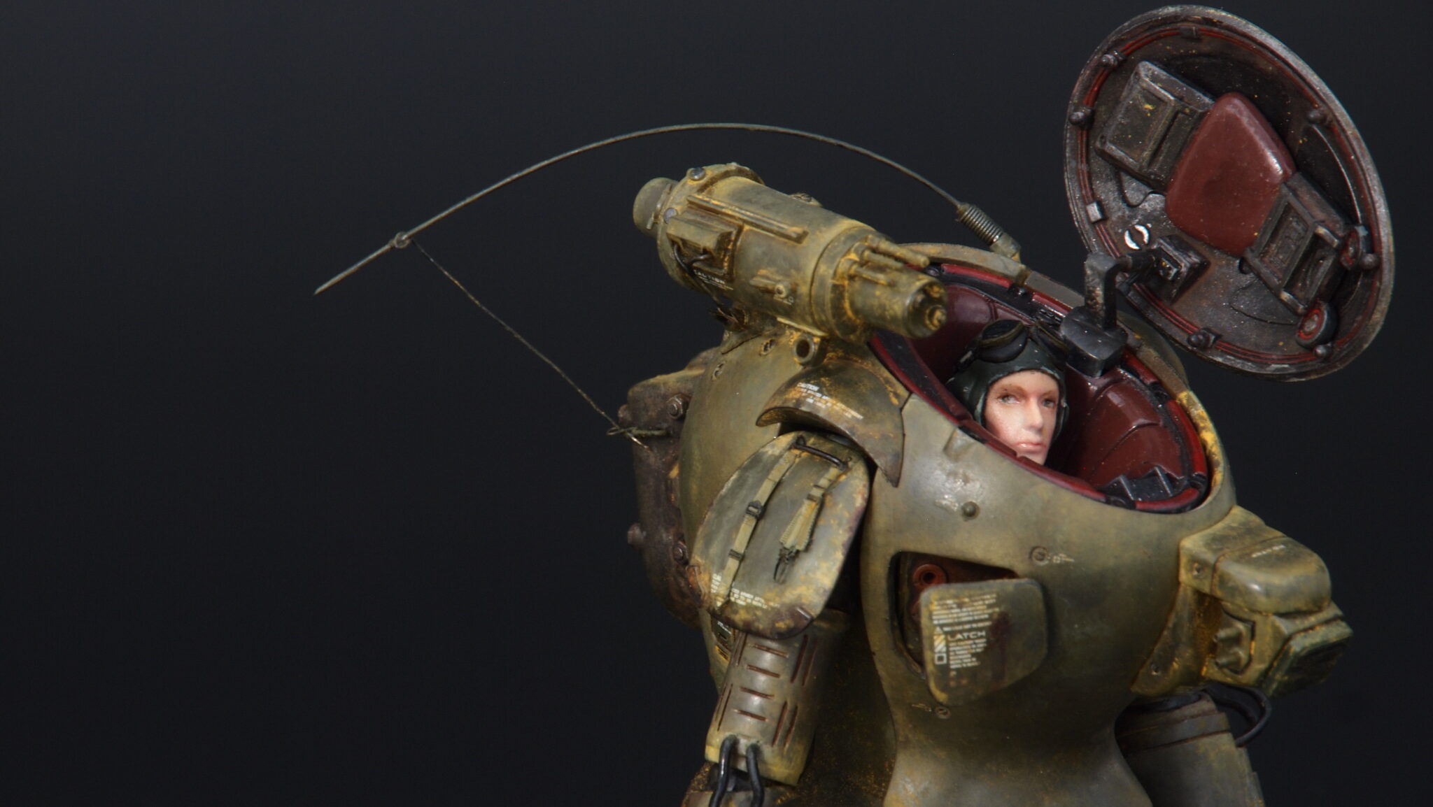 Ma.K. RACCOON 1/20プラモデル 単色塗装 完成画像＆製作動画 | 【プラモデルデイズ】PLA-MODEL DAYS