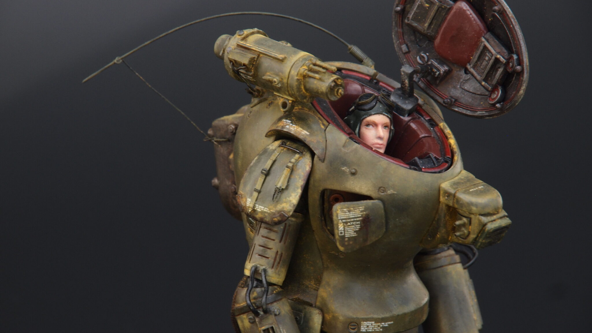 Ma.K. RACCOON 1/20プラモデル 単色塗装 完成画像＆製作動画 | 【プラモデルデイズ】PLA-MODEL DAYS