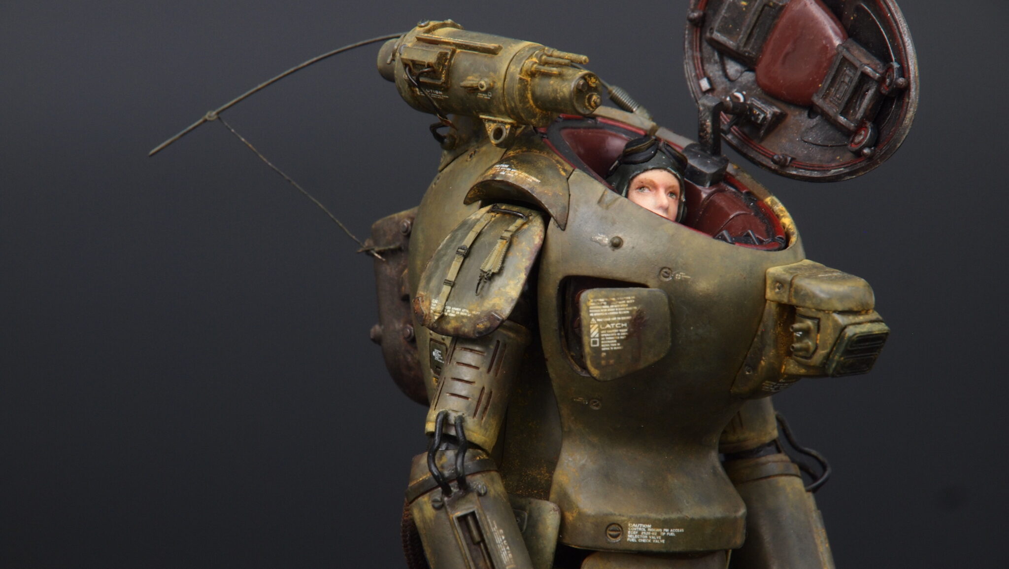 Ma.K. RACCOON 1/20プラモデル 単色塗装 完成画像＆製作動画 | 【プラモデルデイズ】PLA-MODEL DAYS