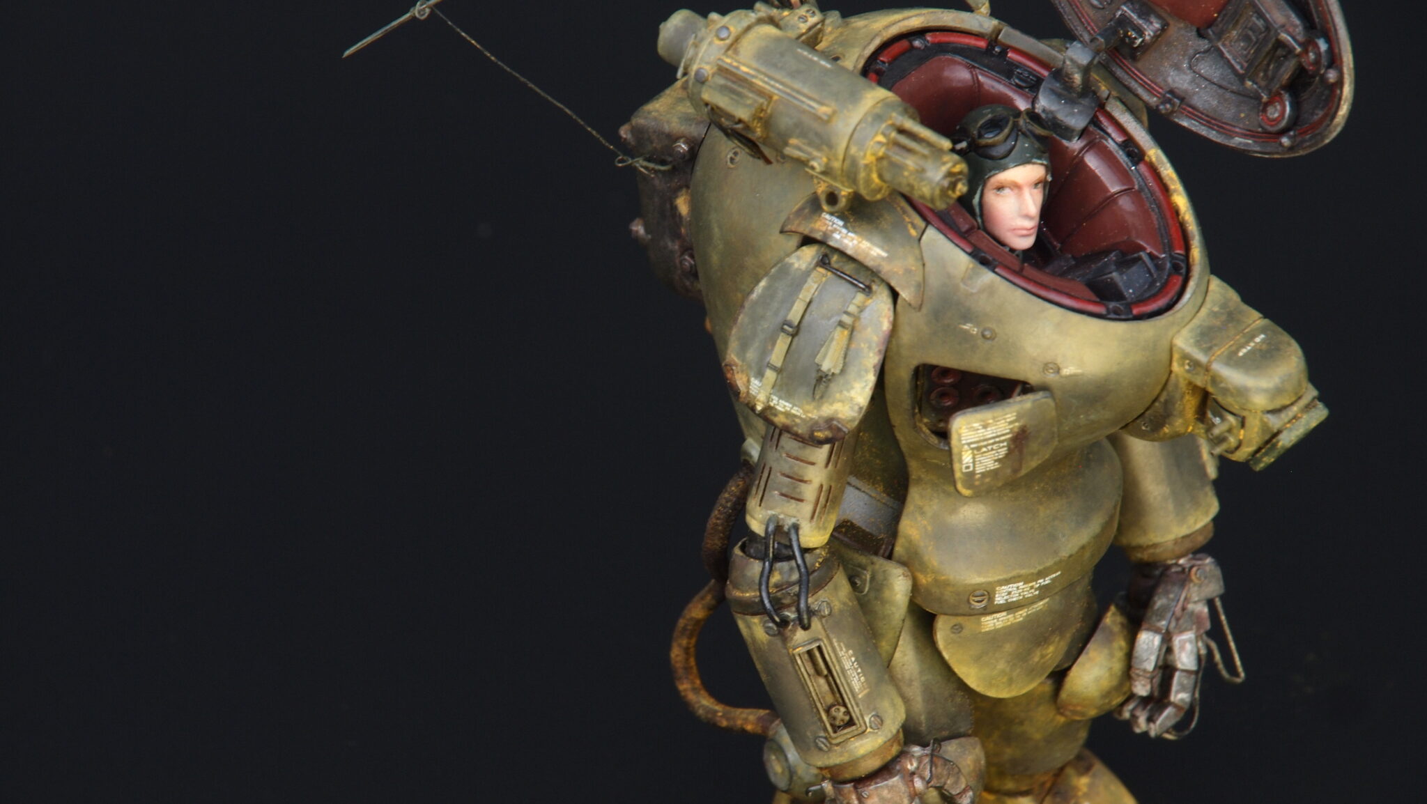 Ma.K. RACCOON 1/20プラモデル 単色塗装 完成画像＆製作動画 | 【プラモデルデイズ】PLA-MODEL DAYS