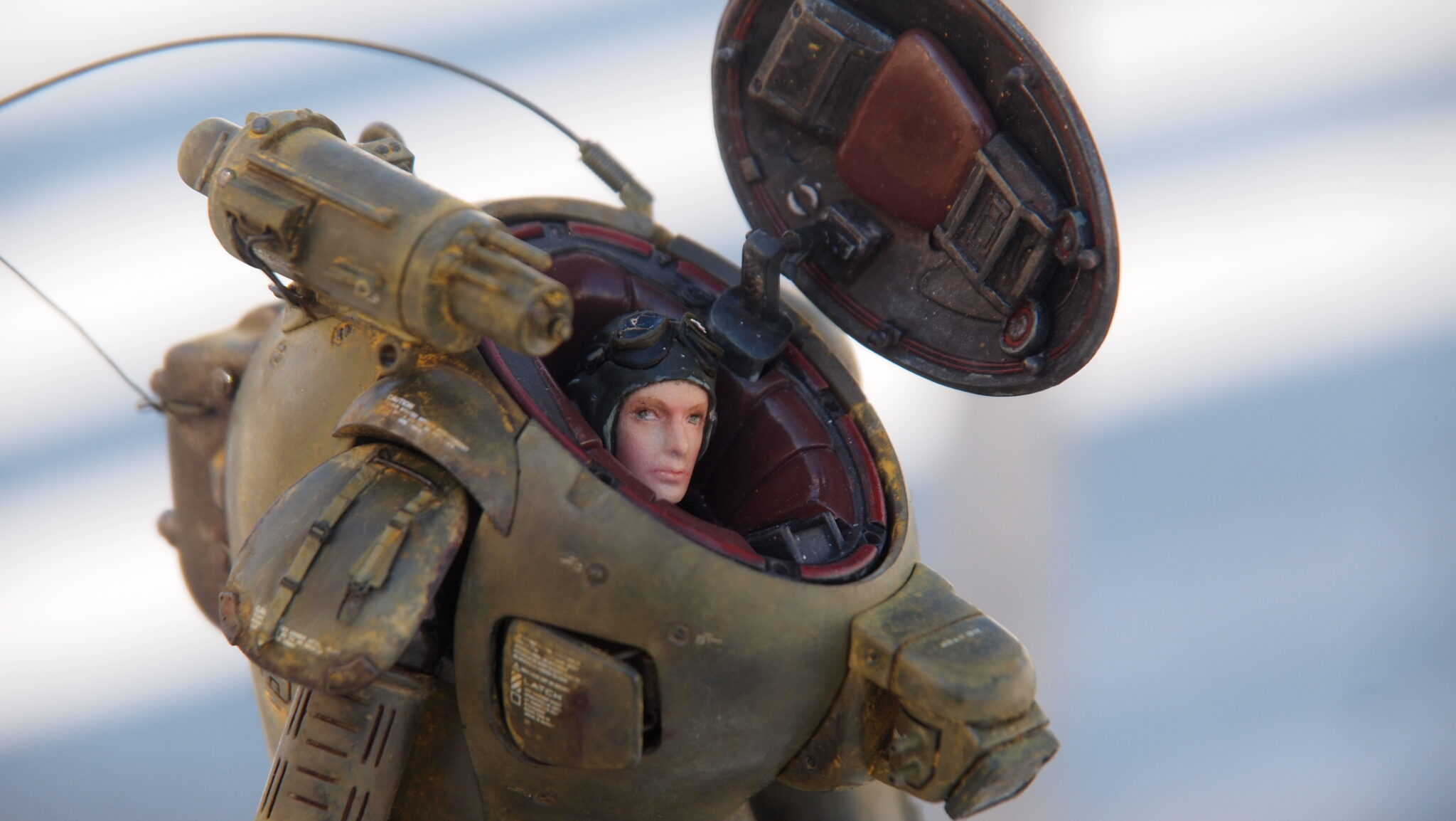 Ma.K. RACCOON 1/20プラモデル 単色塗装 完成画像＆製作動画 | 【プラモデルデイズ】PLA-MODEL DAYS